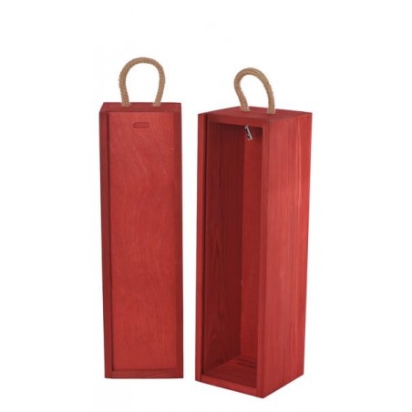 V1 sliding lid 1 bottle box/red staining